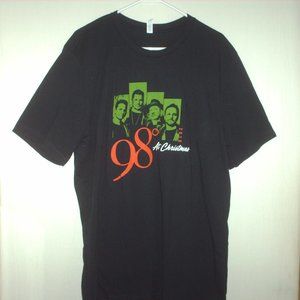 98 Degrees | Shirts | 98 At Christmas 28 Tour Doublesided Tshirt New ...